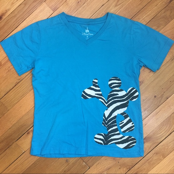 Disney | Tops | Disney Zebra Mickey Mouse | Poshmark